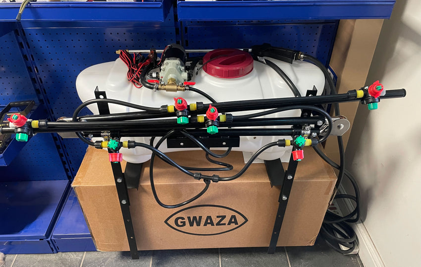 Gwaza Sprayer ATV with Wand and Folding Boom 100L Tank – Tanat Supplies ...
