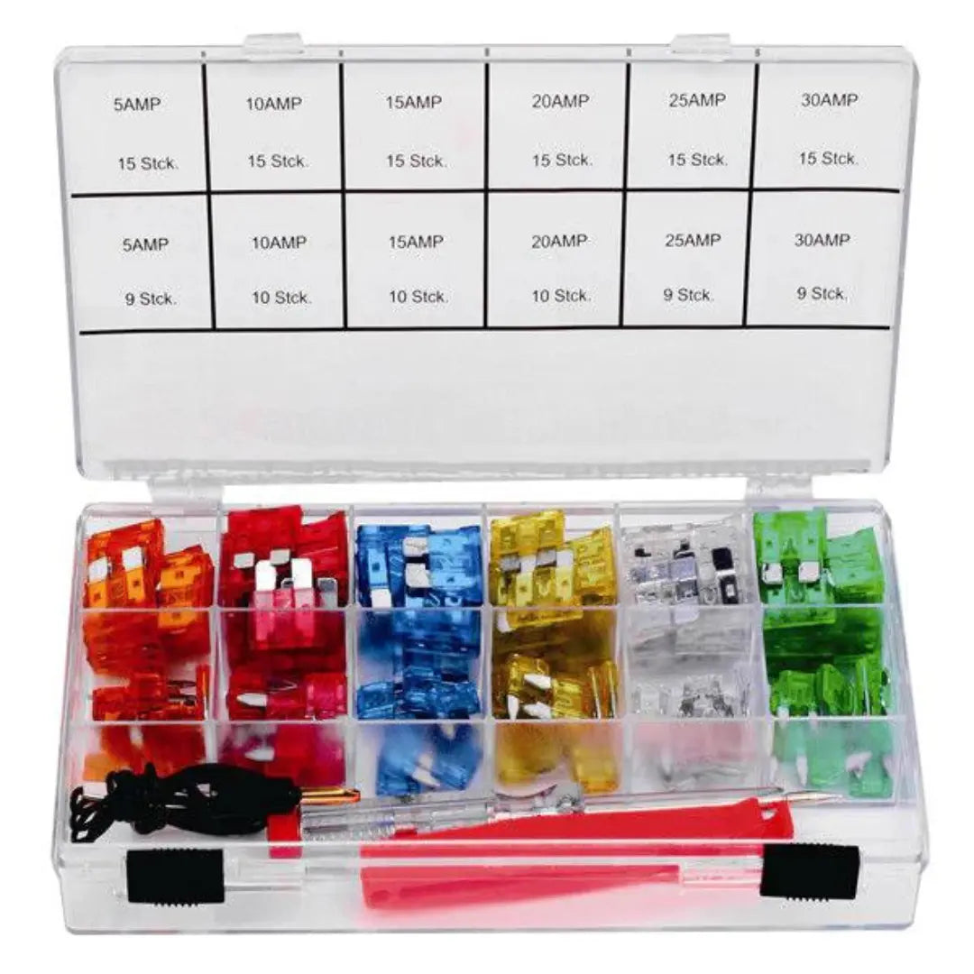 Workshop Kit Blade Fuses & Tester (150pcs) – Tanat Supplies